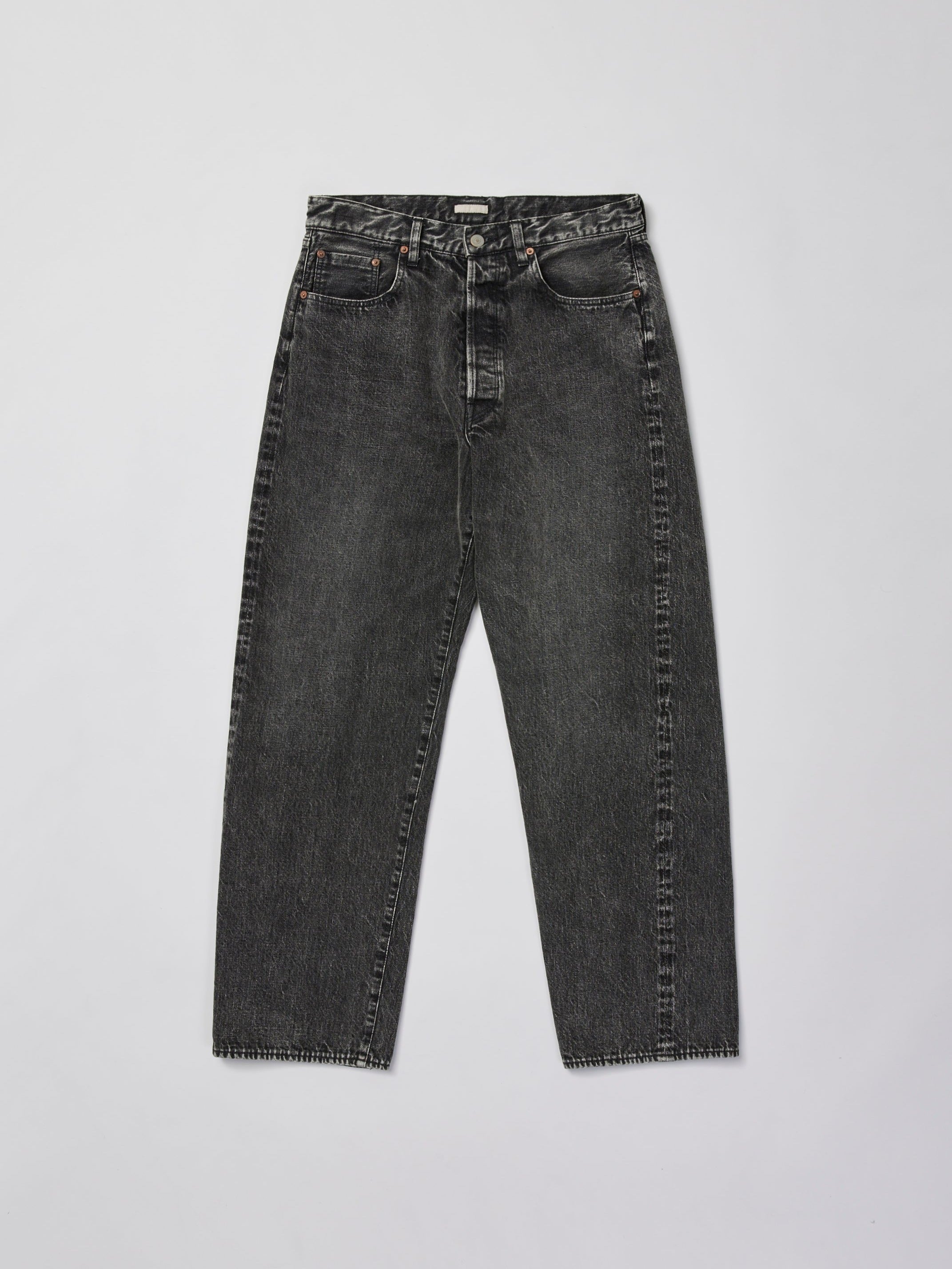 ULTERIOR VINTAGE WASHED SELVEDGE BLACK DENIM 5P PANTS – Peter Cat